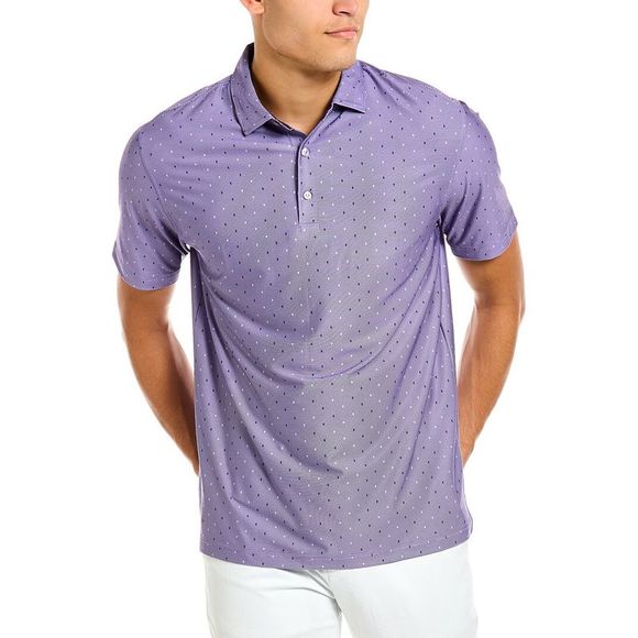 Hickey Freeman | Shirts | Hickey Freeman Mens Dobby Performance Polo ...